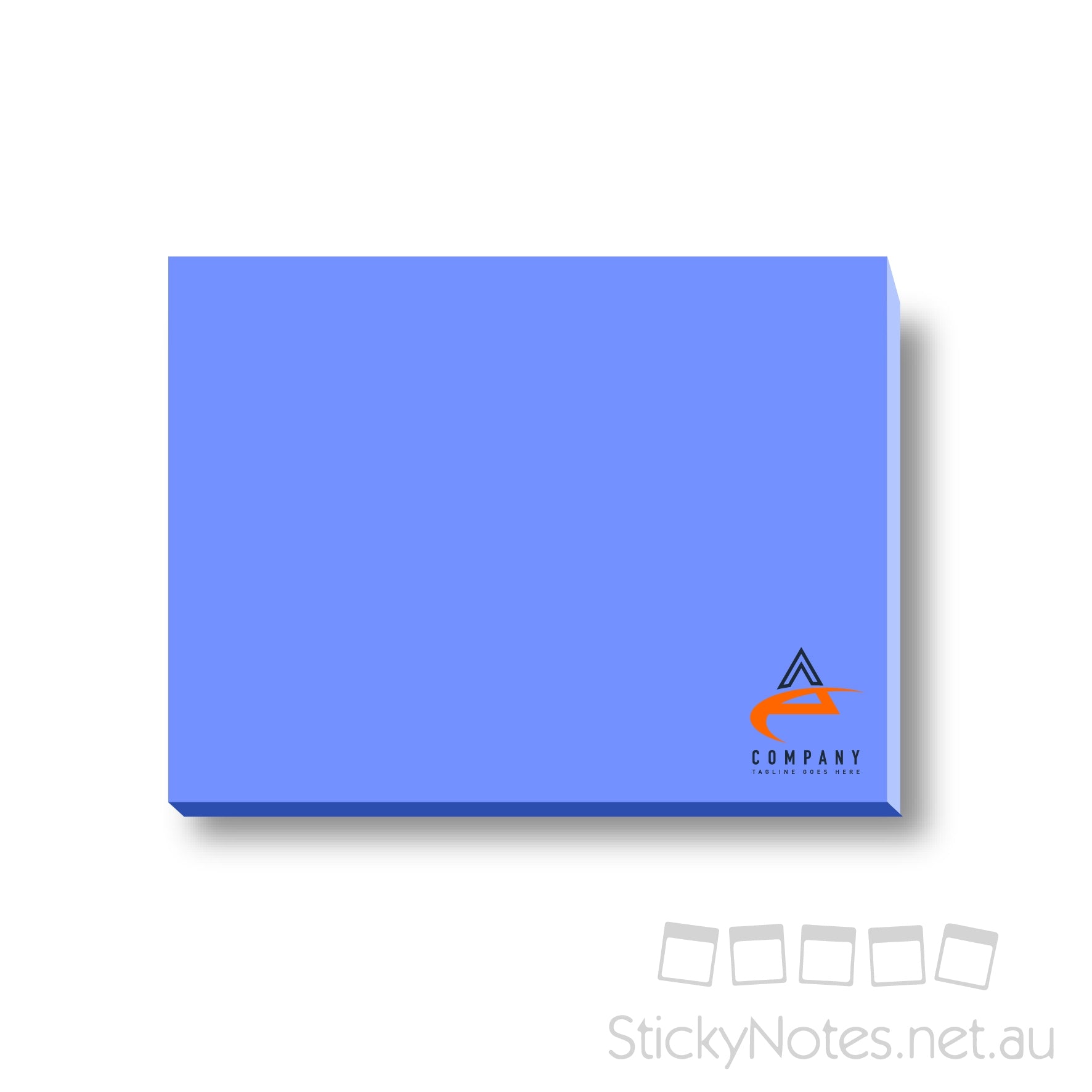 100 x 75mm Coloured Sticky Notes – stickynotes.net.au