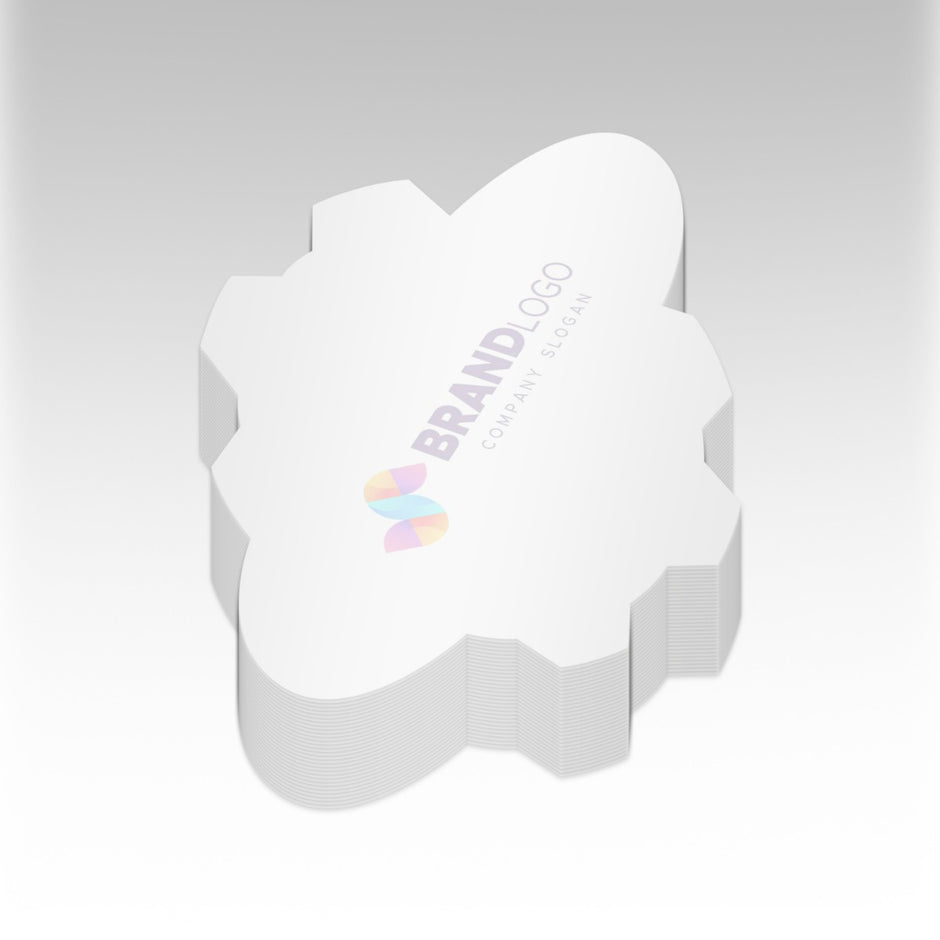 Promotional Custom Shaped Sticky Notes Custom Branded With Your Logo ...