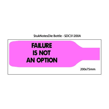 Promotional Sticky Notes in Flat Bottle Shape | Australia – stickynotes ...