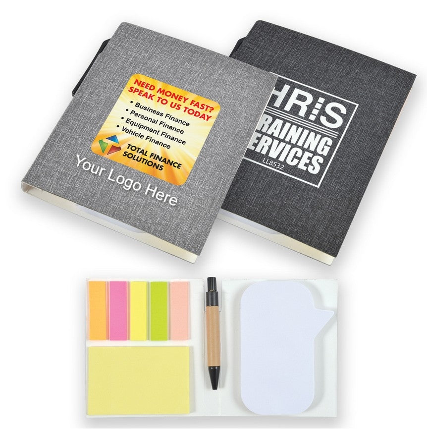 Buy Bulk Mini Note Sets With Your Logo | Australia Online – stickynotes ...