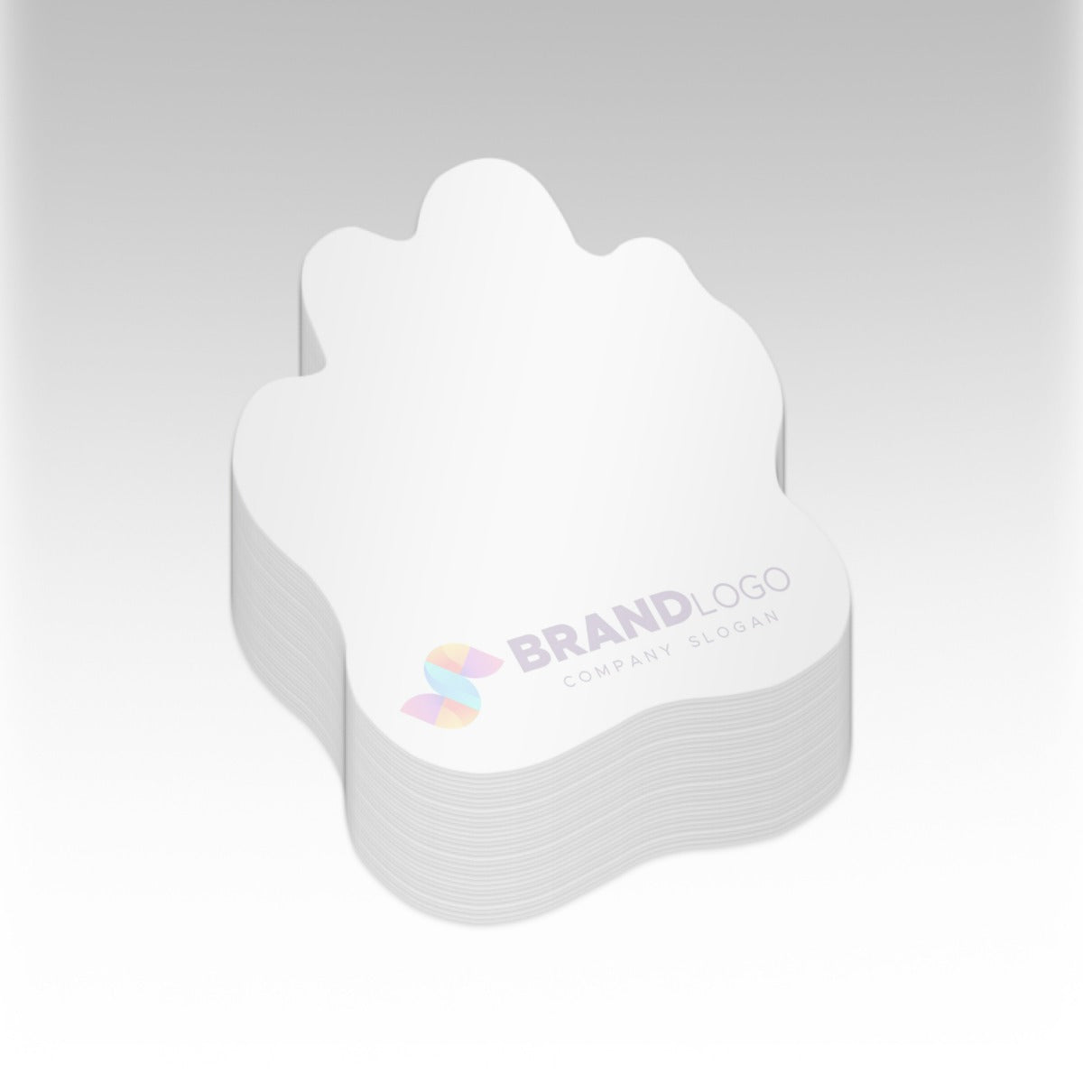 Paw Shape – stickynotes.net.au