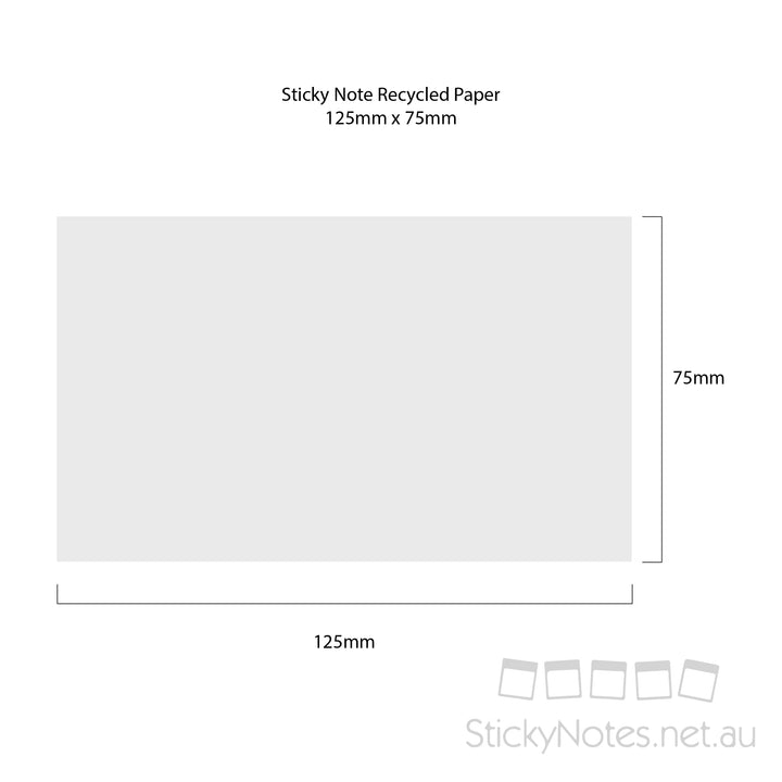 Promotional sticky post it notes custom printed in bulk, fast ship ...