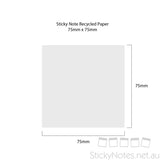 Promotional sticky post it notes custom printed in bulk, fast ship ...
