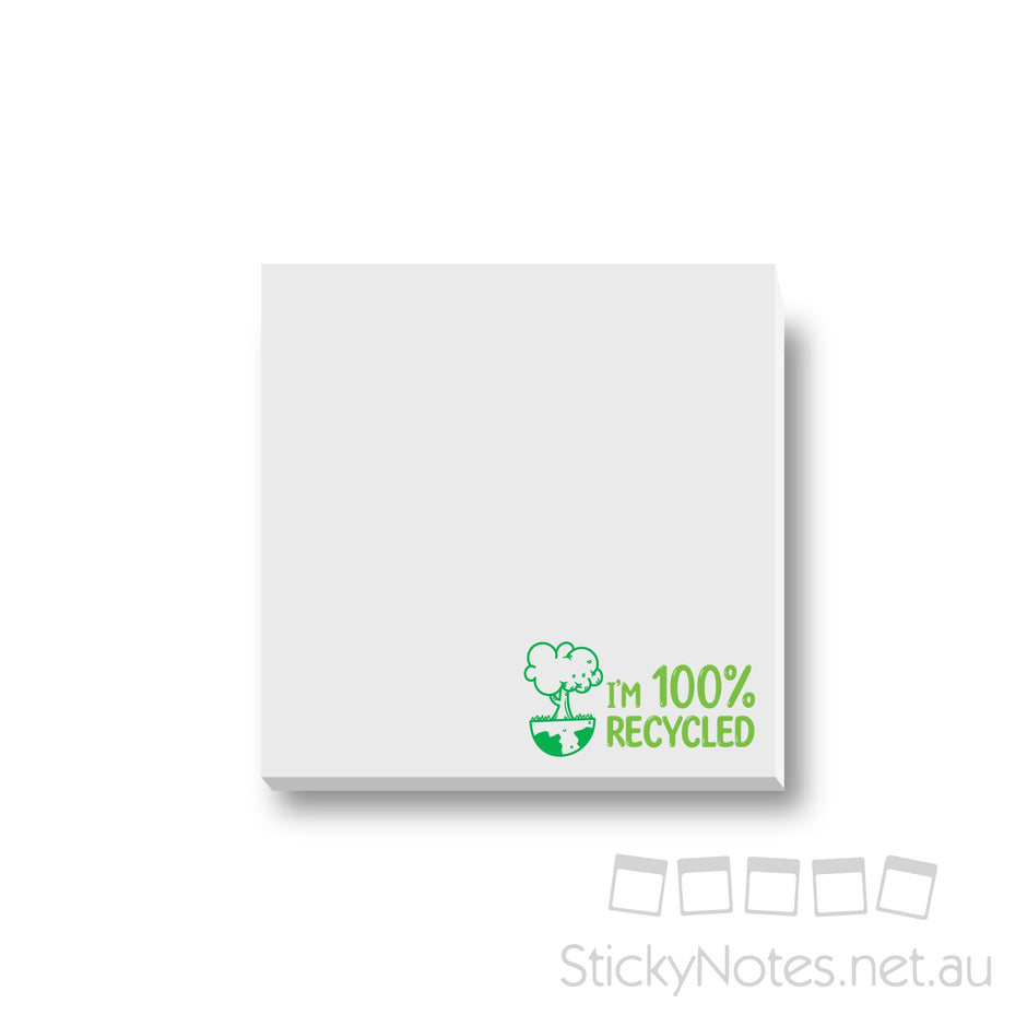 Promotional sticky post it notes custom printed in bulk, fast ship ...